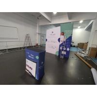 Quality Recycled Modular Fair Expo Booth Backdrops 10 X 20 Stretch Fabric Trade Show for sale