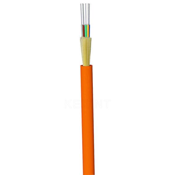 Quality KEXINT GJFJV 2-24 Cores Single Mode Multimode Indoor Single Bundle Optical Cable for sale