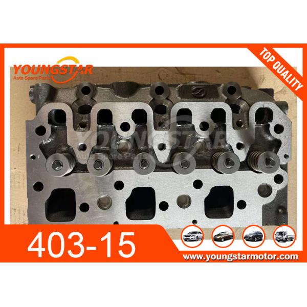 Quality Casting Iron Perkins 403-15 Cylinder Head With Valves for sale