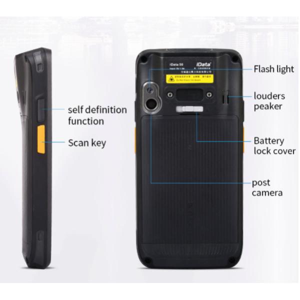 Quality IData 50p Data Collector Full Netcom Scanner Device Android Handheld PDA Support for sale