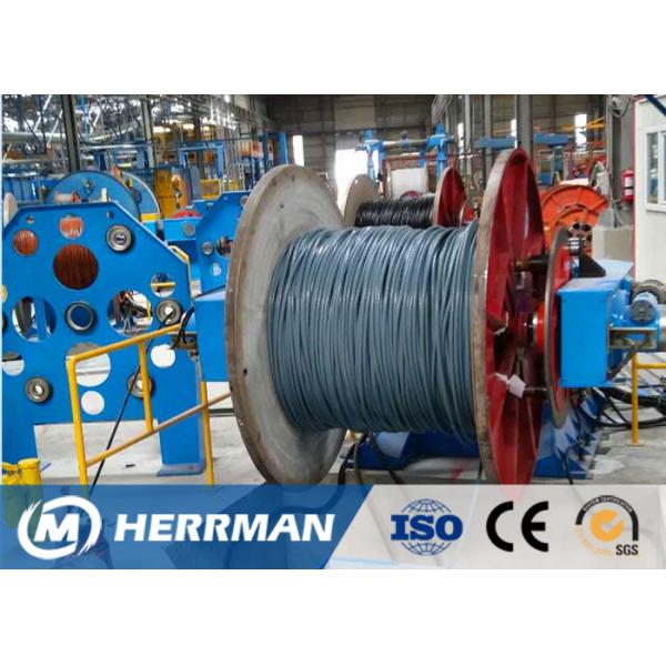 Quality Drum Twister Lay Up Machine With Caterpiller For Energy / Telephone Cable for sale