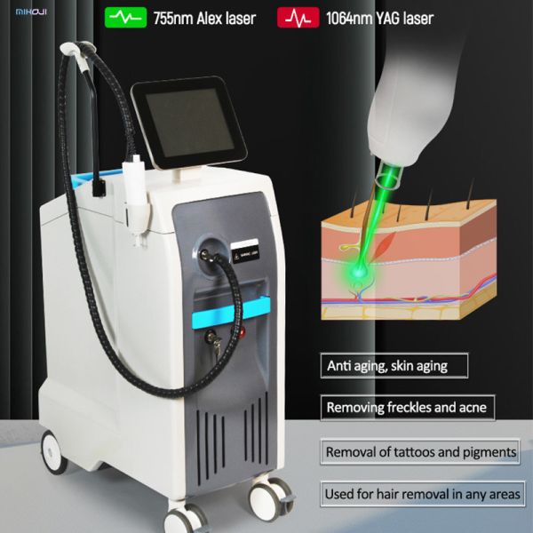Quality High Frequency Alexandrite Hair Removal Machine Multifunctional For Acne And Vascular for sale
