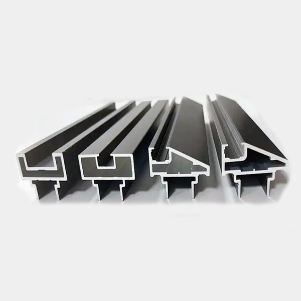 Quality T5 Casement Window Profiles Curved Bay Hurricane Impact Window Aluminium for sale