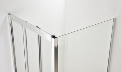 Quality 6mm Sliding Frameless Shower Enclosure 900x900x1900mm for sale
