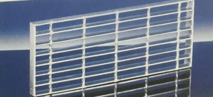 hot dipped galvanized steel grating used for stair tread