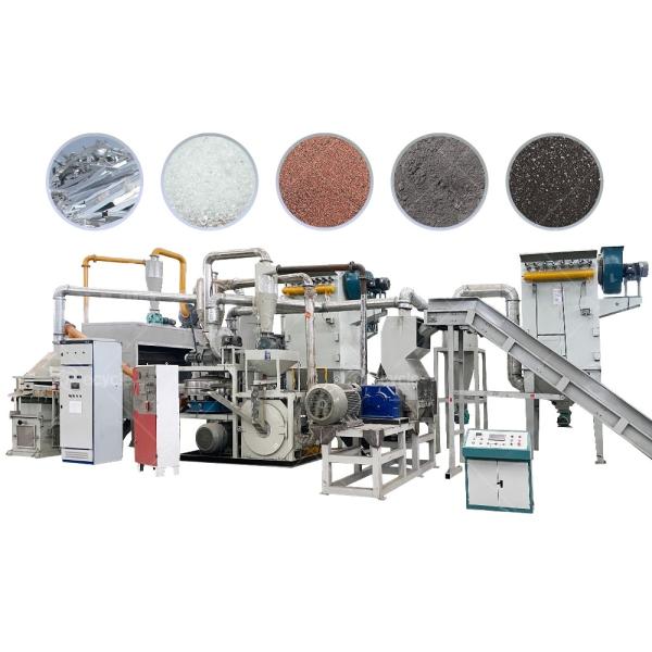 Quality Metal Bifacial Solar Panel Recycling Line Physical No Pollution Function for PV for sale