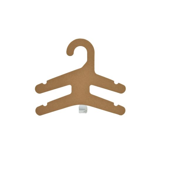 Quality 3 Layers Cardboard Clothes Hanger FSC Certified Cardboard Hangers For Adult Clothes for sale