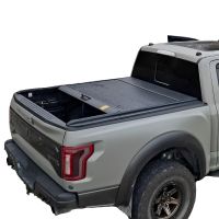 Quality Manual Pickup Truck Bed Aluminum Hard Retractable Tonneau Cover for Ford for sale