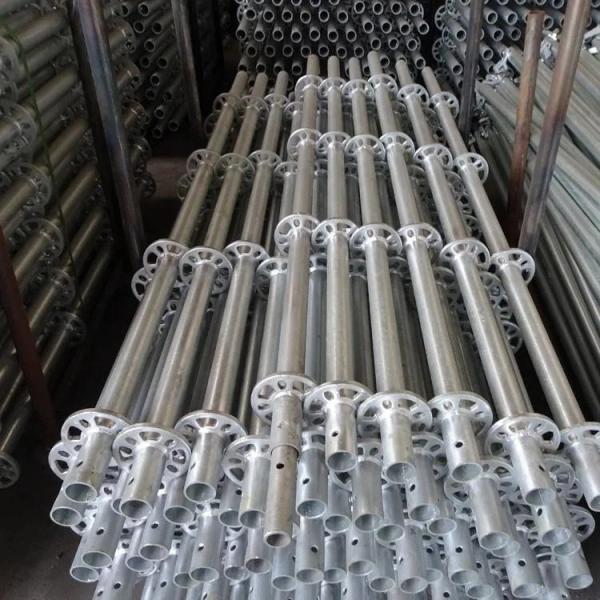 Quality Q355 Hot-dip Galvanized Andamios Ringlock Standard ystem Scaffolding for sale