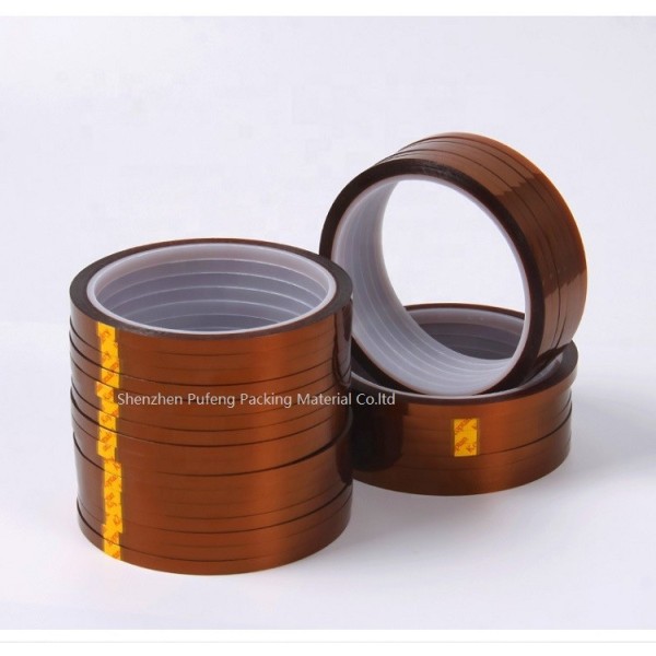 Quality Kapton Tape Polyimide Tape with 260℃ Temperature Resistance Silicone Adhesive for sale