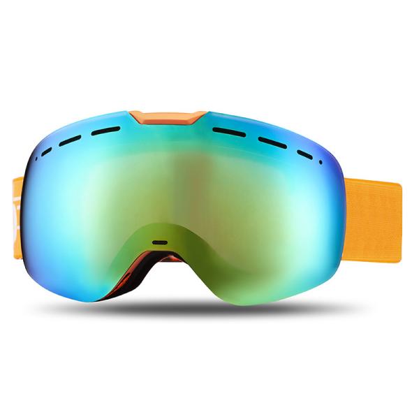 Quality High Definition Vision Adult Ski Goggles Magnetic Spherical Snowboard Goggles TPU Frame for sale