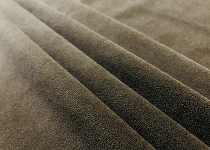Quality 240GSM Brown Polyester Fabric Durable Water Repellent 160cm 100 Percent for sale