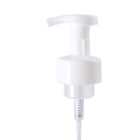 Quality 42mm Plastic Neck Size Locking Outside Spring Design Foam Lotion Pump Head for for sale