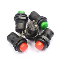 China Red Mini Round 12mm Waterproof Momentary Push Button Switch factory