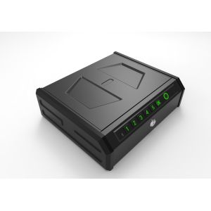 Quality Sturdy Fingerprint and Digital Code Gun Safe for Home Security Steel Plate Width for sale