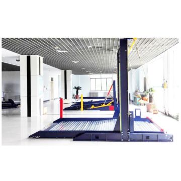 Quality Two Levels 2 Pole Car Lift 2300kg Mechanical Car Parking System for sale