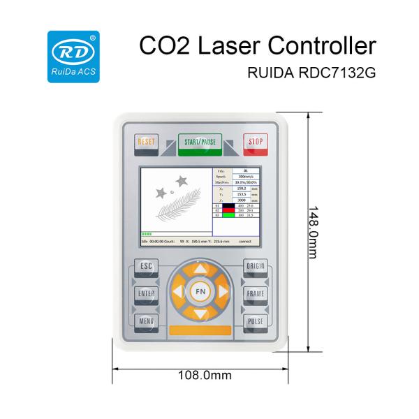 Quality RUIDA RDC7132G CO2 Laser Controller with XY Axis Stepper Motor Driver for sale