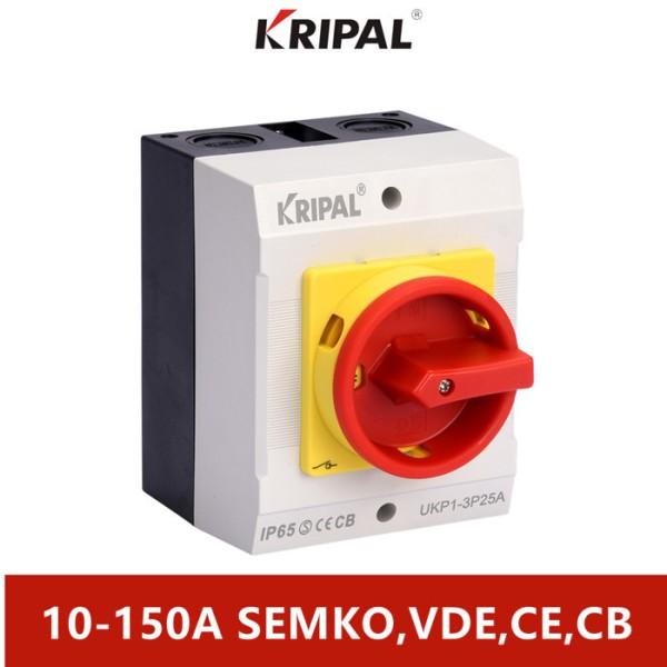 Quality CE certificate 3P 4P 10-150A IP65 Explosion-proof isolator switch for sale
