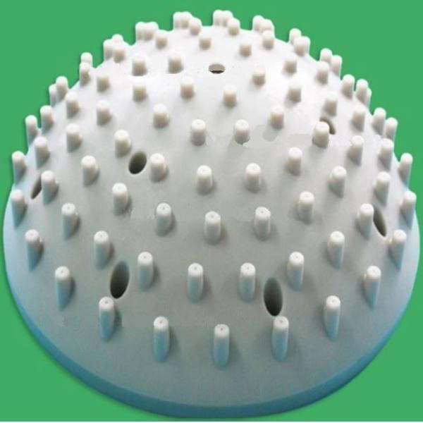 Quality Injection Molded Elastomer Nozzle Custom Silicone Parts for sale
