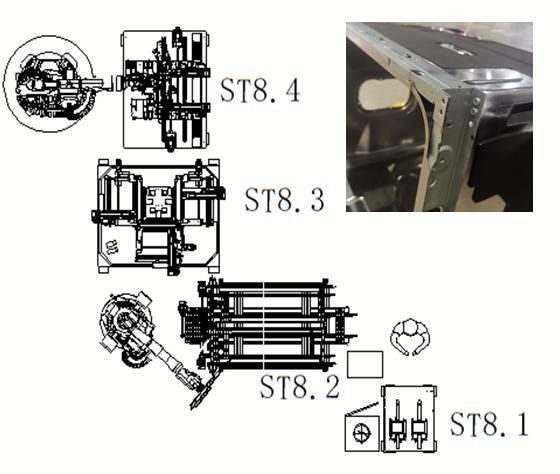 Dishwasher Tub Manufacturing Line (bottom, top and wrapper roll seaming)
