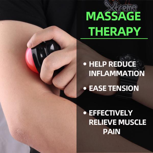 Quality Resin Hand Held Massage Roller Ball Manual control Customized Logo for sale
