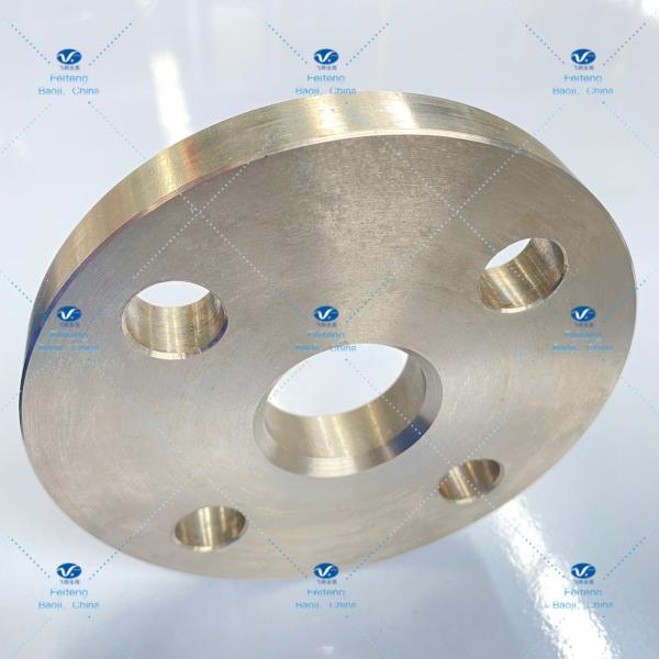 Quality Corrosion Resistant Titanium Flanges Gr2 Welding Neck Flange DN32 for sale