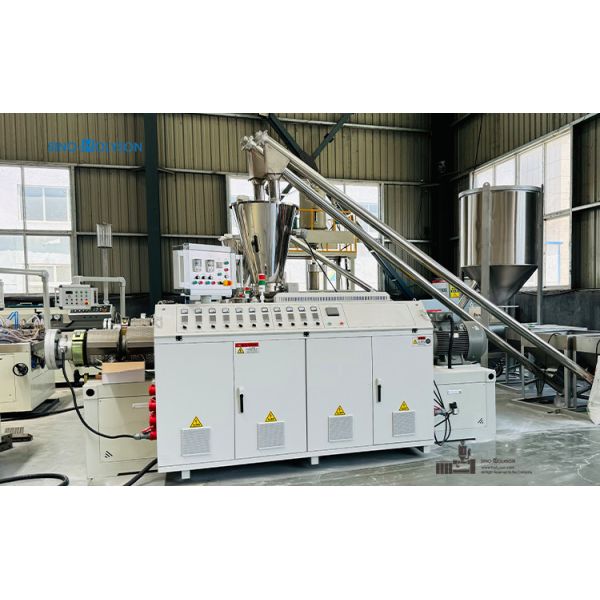Quality Solid WPC Door Frame Extrusion Line PVC Door Frame Machine 37kw Motor 38CrMoALA Screw for sale
