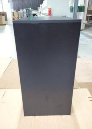 Quality 4' Wrap Counter Multifunctional Timber Display Unit Front Opening Display Case for sale