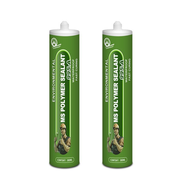 Quality Silane Modified Polymer Ms Sealant 590ml Sausage Matte Grey Low-modulus UV Resistance Clear Ms Waterproof Roof Caulking for sale