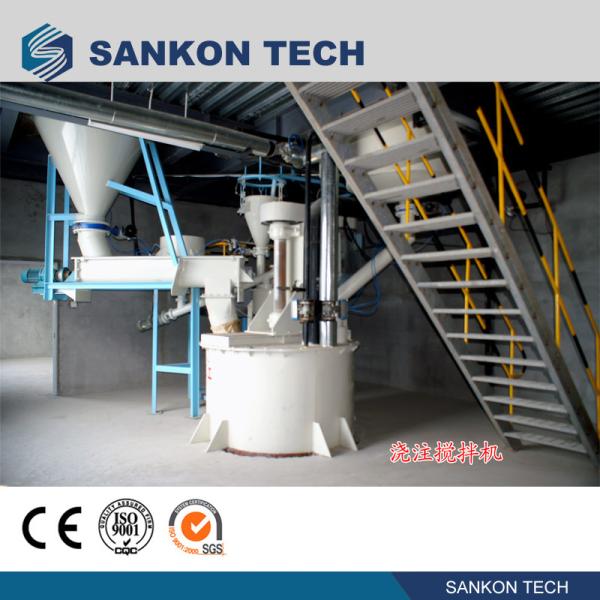 Quality 6m3 850kg steel frame Six cube Reck Slurry Mixers for sale