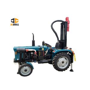 Quality 200m Tractor Mounted Water Well Drilling Rig 1.5m Drill Rod Customized Color for sale