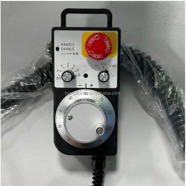 Quality Nemicon Electronic Handwheel Handy Pendant Pulse Manual Pulse Generator With Emergency Stop And Enable Switches Hp-l01-2 for sale