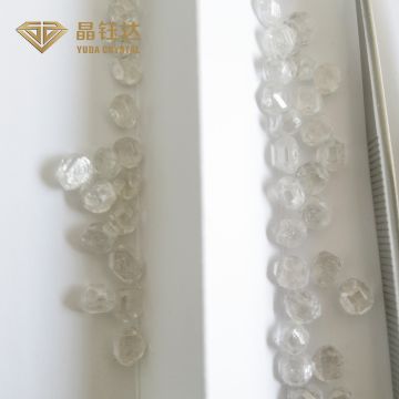 Quality Round HPHT Lab Grown Diamonds LGD Uncut Lab Created Diamond For Making Jewelry for sale