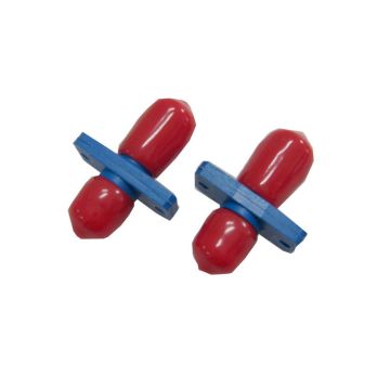 Quality Plastic ST Fiber Optic Coupler for CATV networks , Simplex / Duplex Fiber for sale