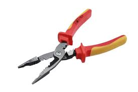 Quality IEC 60900 Certified 180mm Insulated Combination Plier with 3mm Cutting Capacity for sale