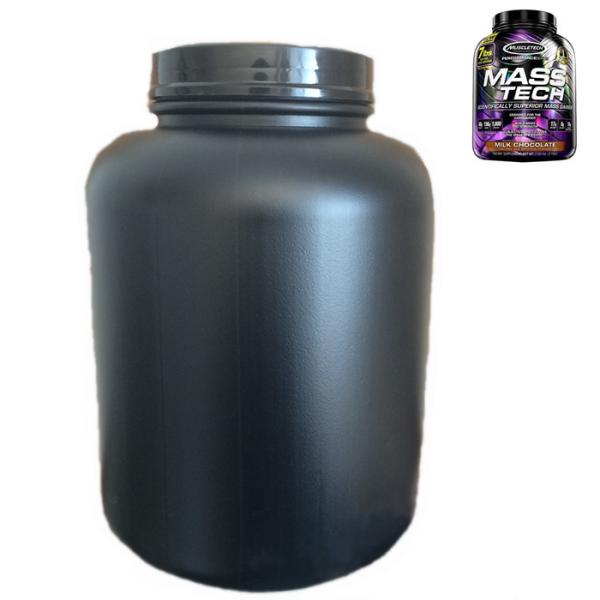 Quality Large Capacity 7L Plastic Powder Canister Protein Powder Jar Canister OEM for sale