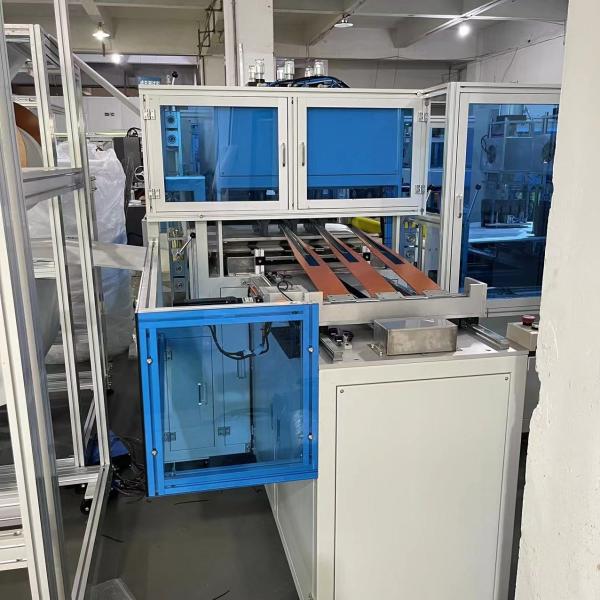 Quality 15KW Ultrasonic Primary Effect Trapezoidal Filter Bag Making Machine Patent XL for sale