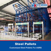 Quality Customized Steel Pallets Iron Pallet Metal Pallets For ASRS for sale