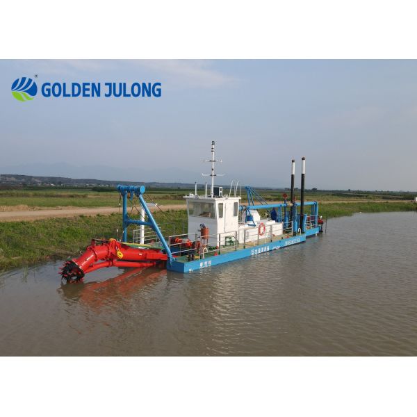 Quality JLCSD200 River Dredging Manchine Cutter Suction Dredger Easy To Operate for sale