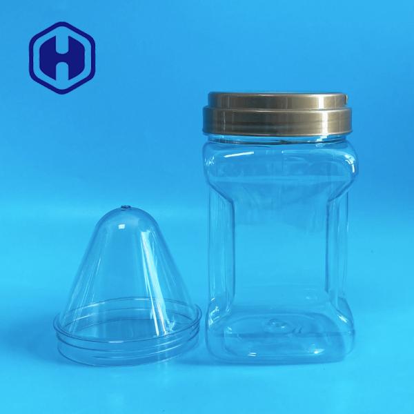 Quality Stackable PET Bottle Preform Biscuit Dry Fruit Candy Jar Neck 87mm Wide Open for sale