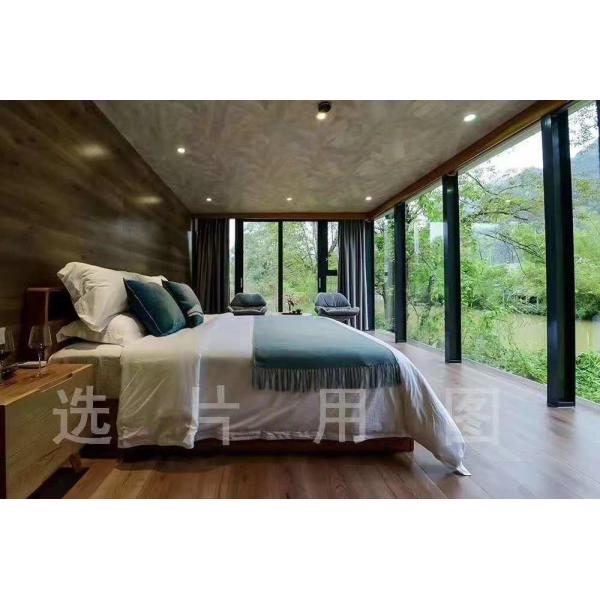 Quality Hotel Investment Modern Prefab Houses Site Installation Aluminum Frame Structure for sale