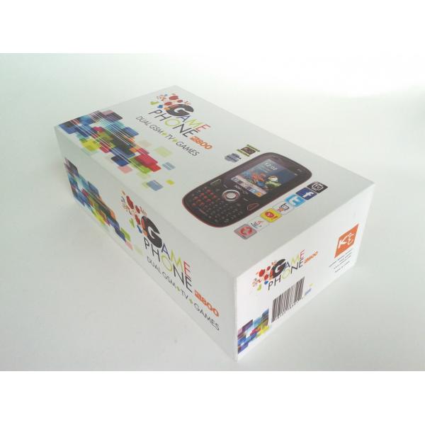 Quality Offset Printing Electronics Packaging Boxes, Coated Paper Cell Phone Packaging for sale