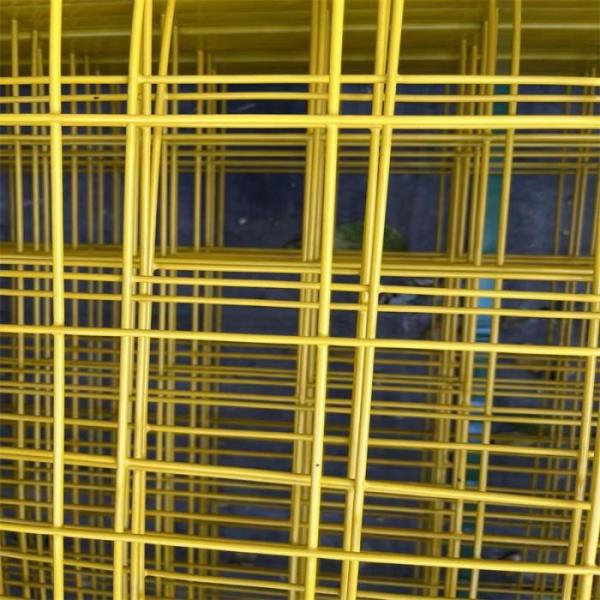 Quality Customizable Size 1X2 Powder Coated PVC Welded Wire Mesh Panel for Bird Cages and Farm Fences for sale