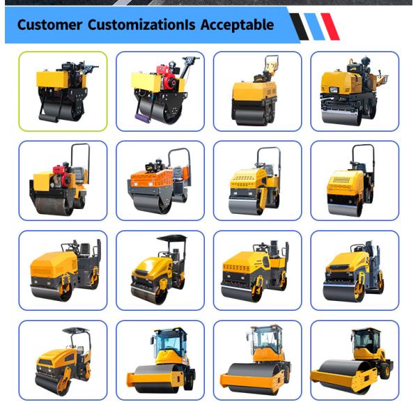Quality Construction Machinery Manufacturer Double Drum Roller Compactor Vibratory for sale