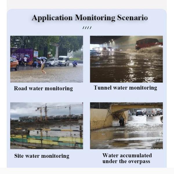 Quality IP68 Rated Underground Waterlogging Detector for Solar Powered Water Level for sale