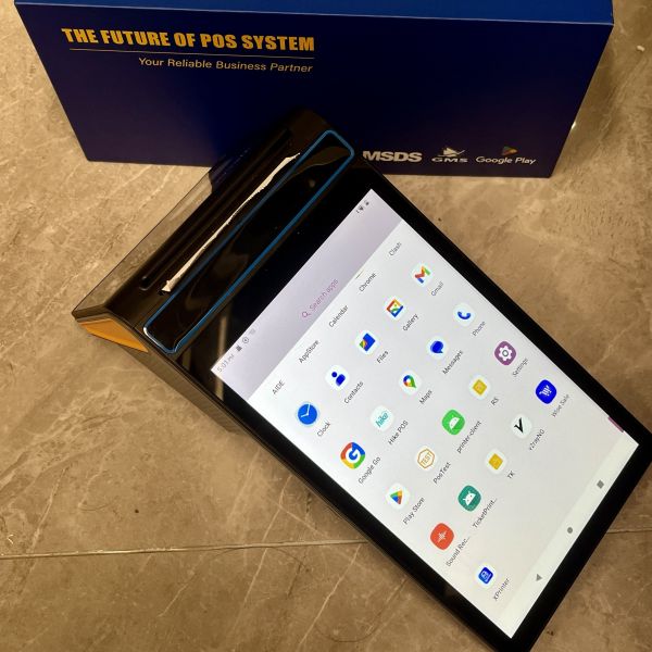 Quality Food Truck POS System Smart POS with Android 14 Operating System and GPS Support for sale