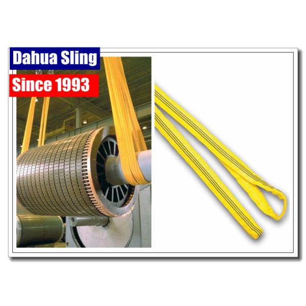 Quality 100% Polyester Endless Webbing Sling Flat Endless Belt For Construction Industry for sale