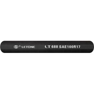 Quality SAE 100R17 Wire Braid Hydraulic Hose Reinforced Rubber for sale