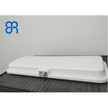 Quality Vehicle Management Long Range RFID Antenna Gain 12dBic Linear Polarization White for sale