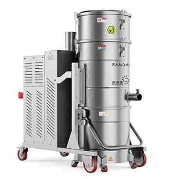 Quality Explosion Proof Atex Certified Vacuum Cleaners , 380V Large Industrial Shop VAC for sale